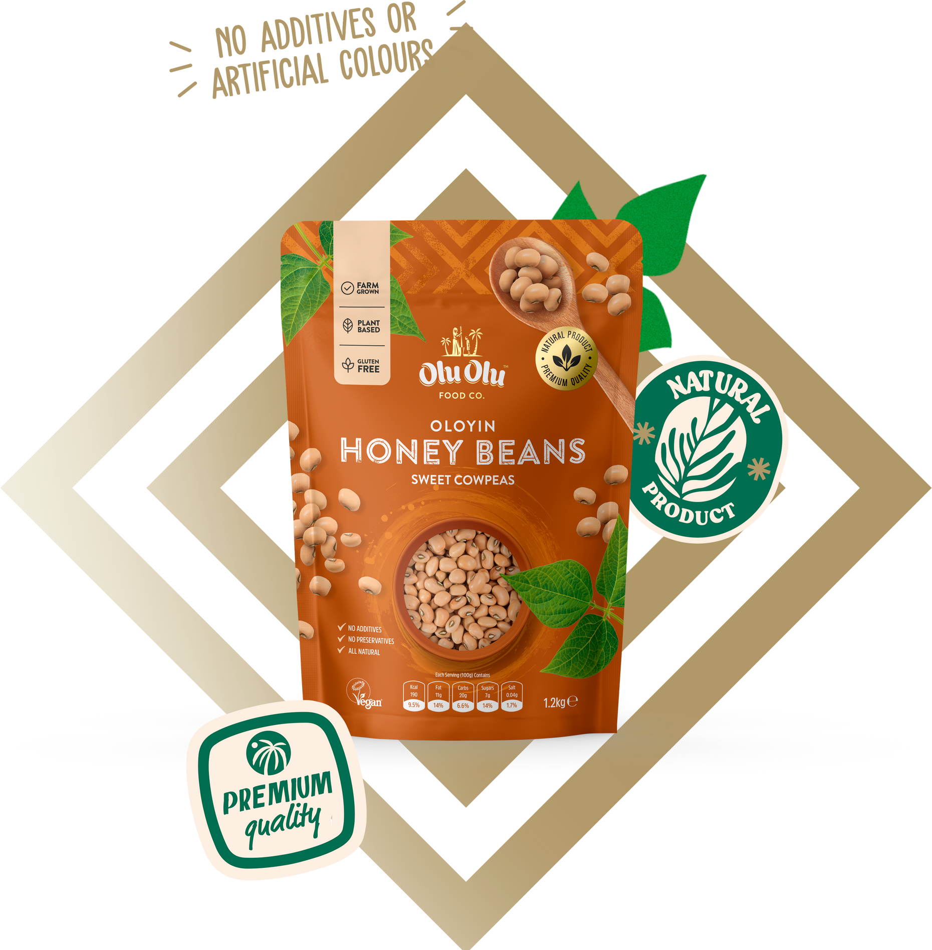 Honey Beans – Olu Olu Foods