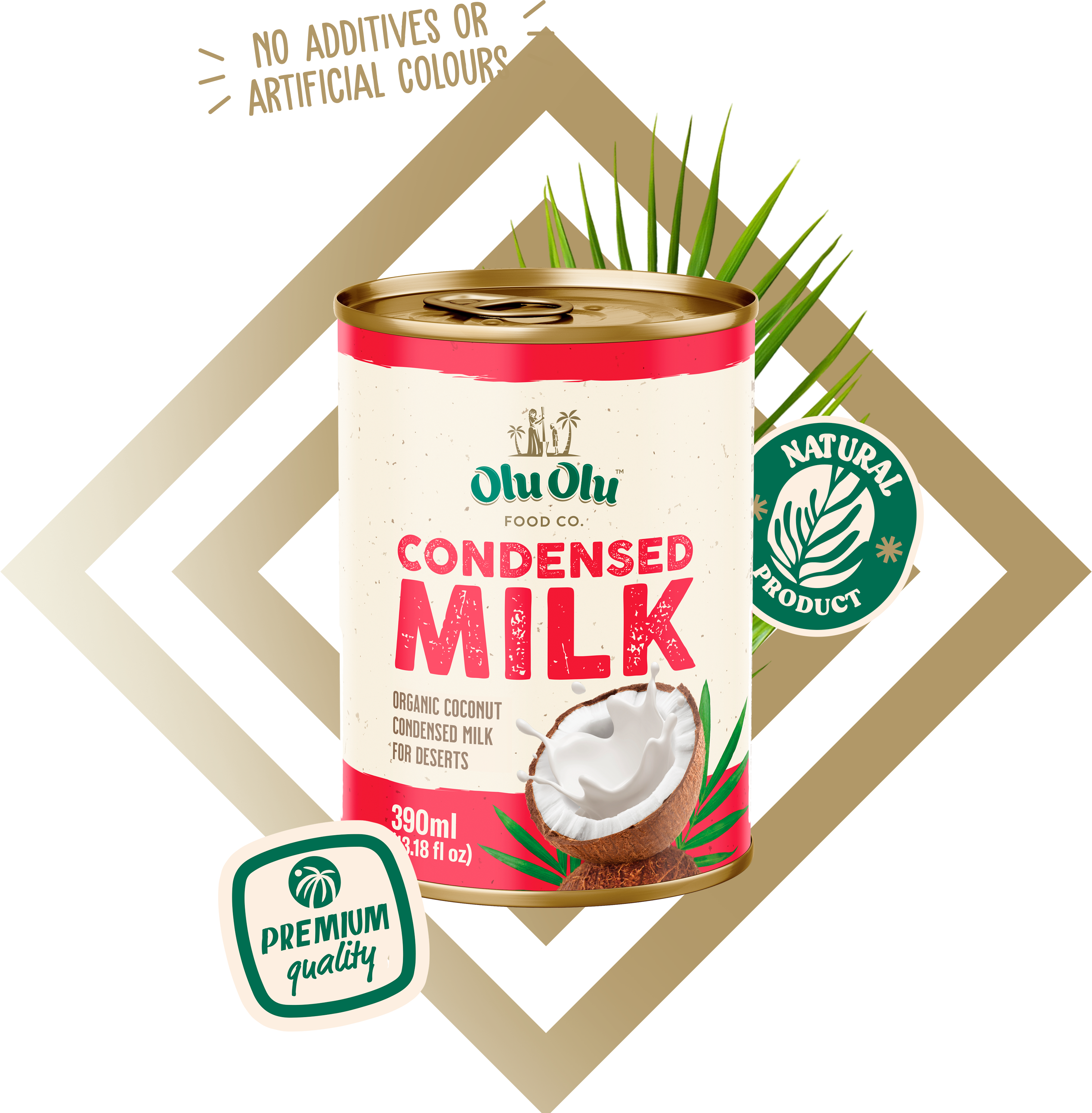 Condensed Coconut Milk – Olu Olu Foods