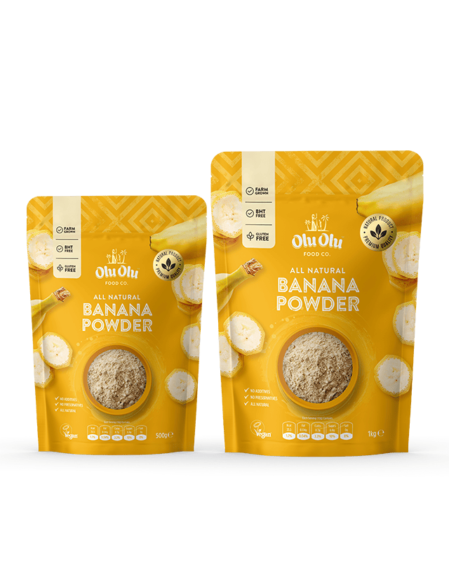 Banana Powder – Olu Olu Foods