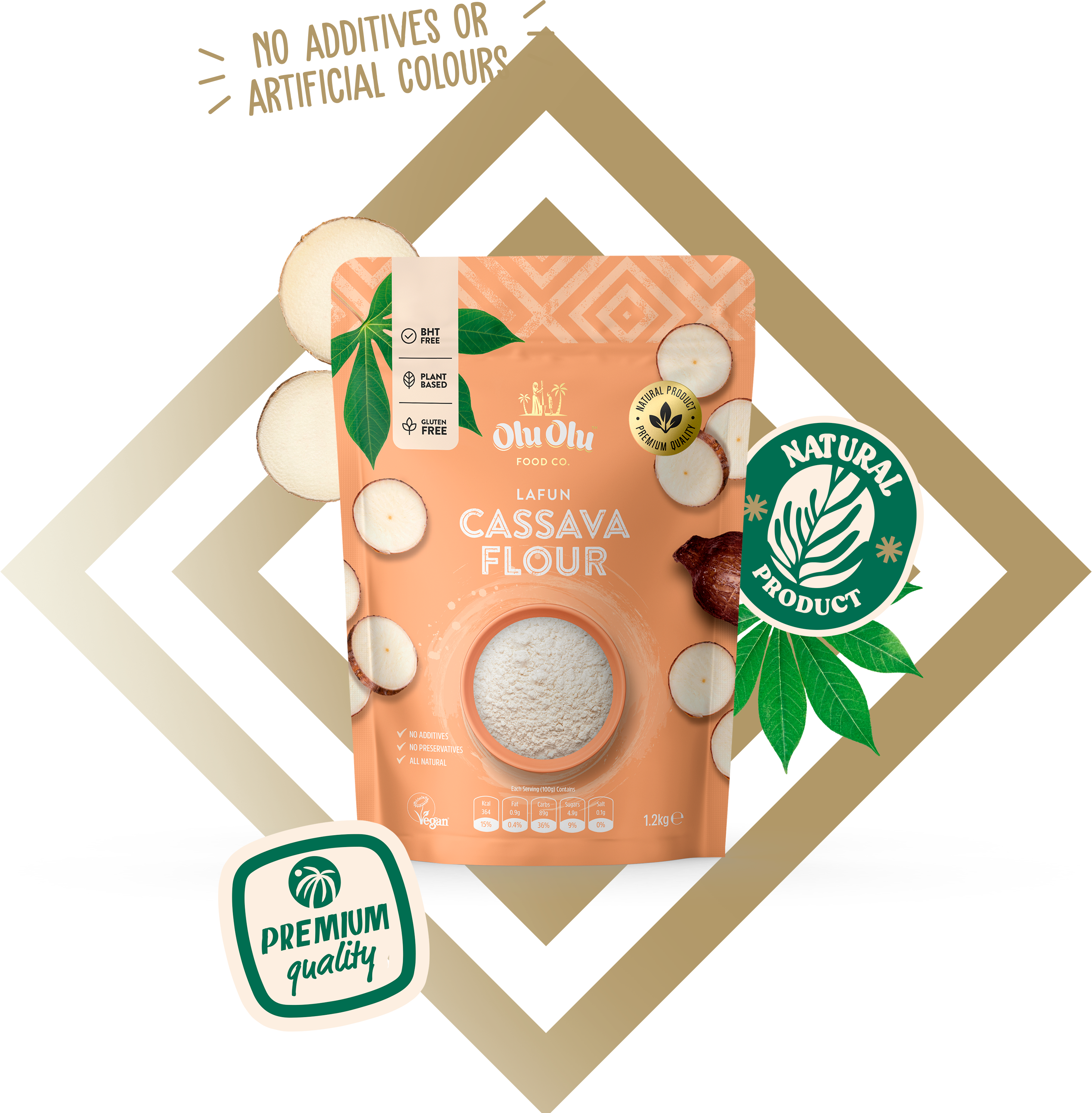 Cassava Lafun Flour – Olu Olu Foods