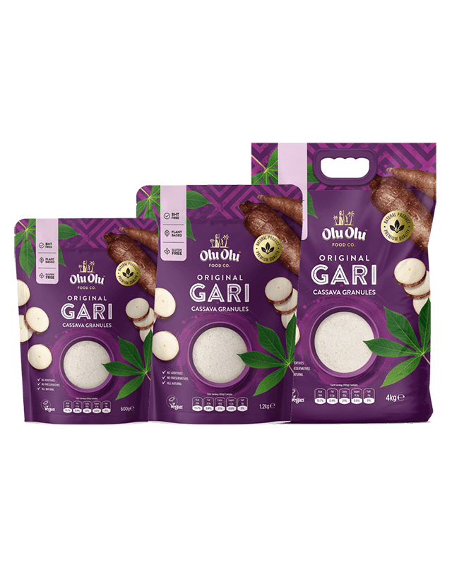 Gari Cassava Granules – Olu Olu Foods